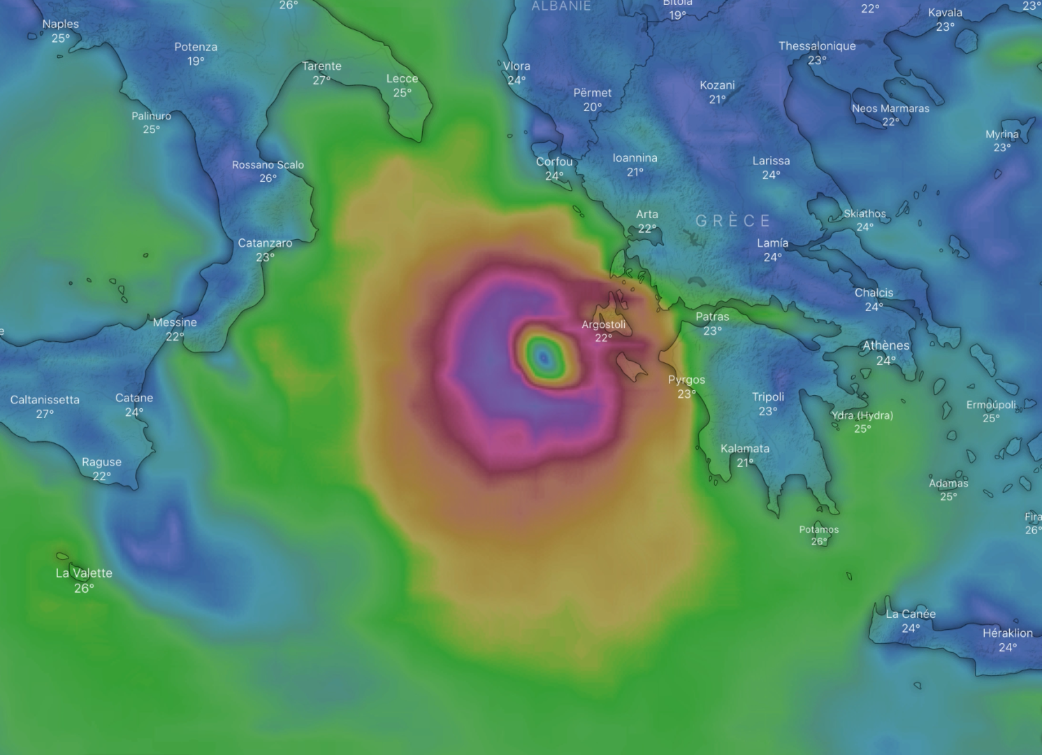 Our autonomous systems monitor “Ianos” cyclone - News - Octopus Foundation